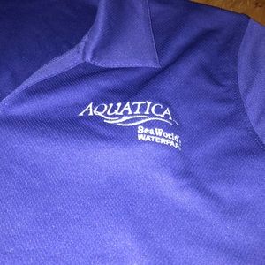 Tops | Purple Aquatica Seaworld Water Park Shirt | Poshmark